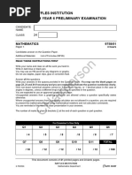 Foundation Tier Formulae Sheet | PDF | Area | Circle