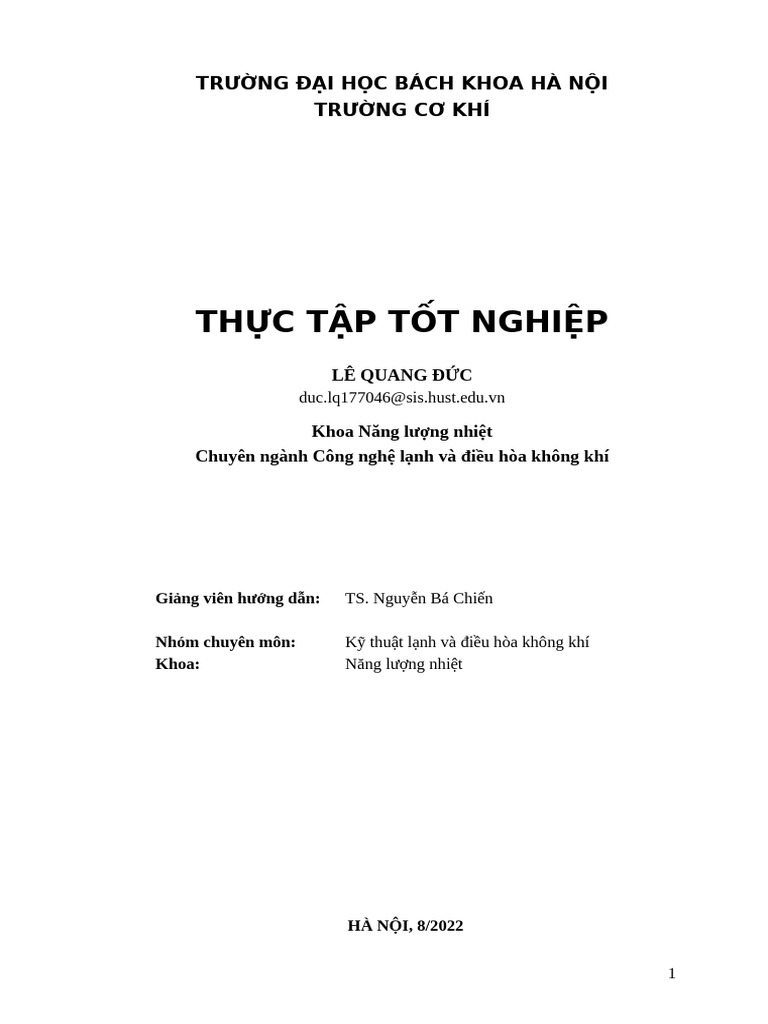 Báo Cáo TTTN | PDF