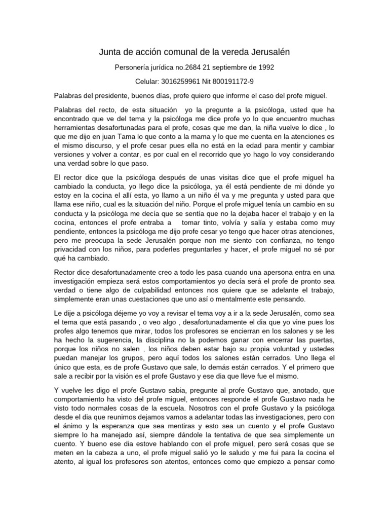 J.a.c rector | PDF