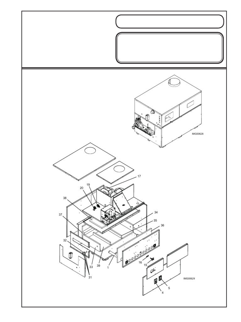 Genesis GWH1000 2100 Parts List | PDF | Switch | Heat Exchanger