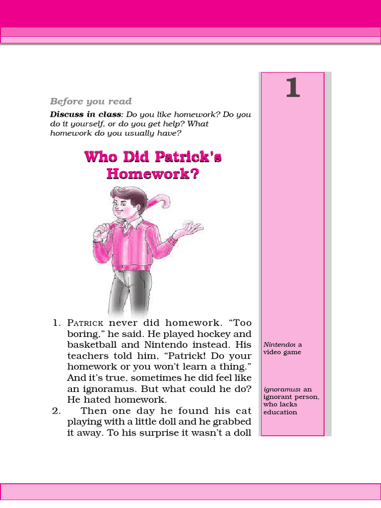 Class6 Eng Honeysuckler Ch1 | PDF