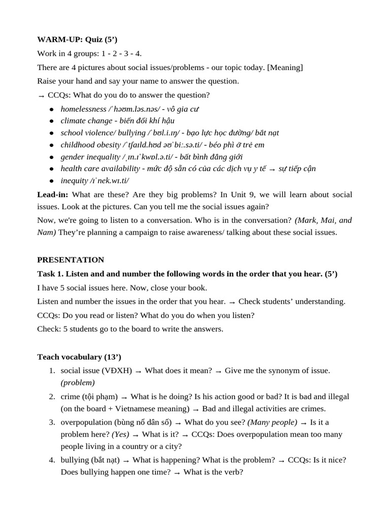 Script U9 L1 Getting Started | PDF | Human Communication | Linguistics