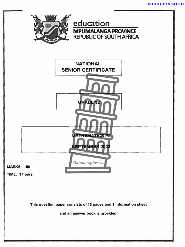 2023 MP Prelim p2 QP | PDF