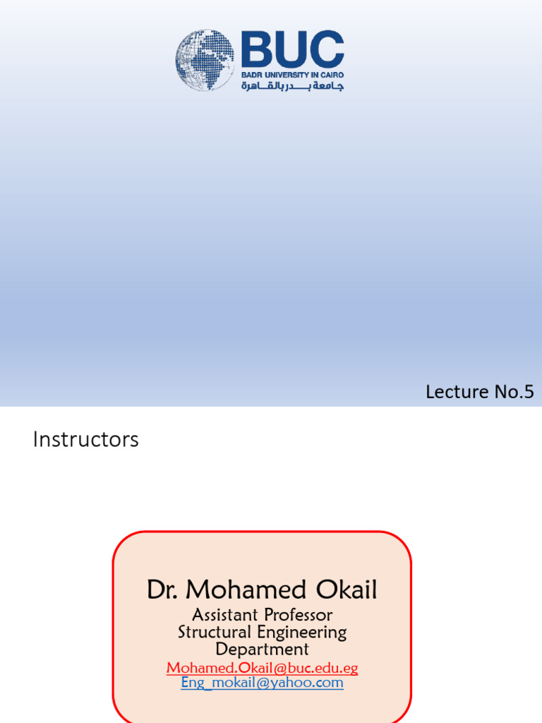 HUM X71 - Lect05 - Egypt Syndicate of Engineers Federation of Arab Engineers | PDF