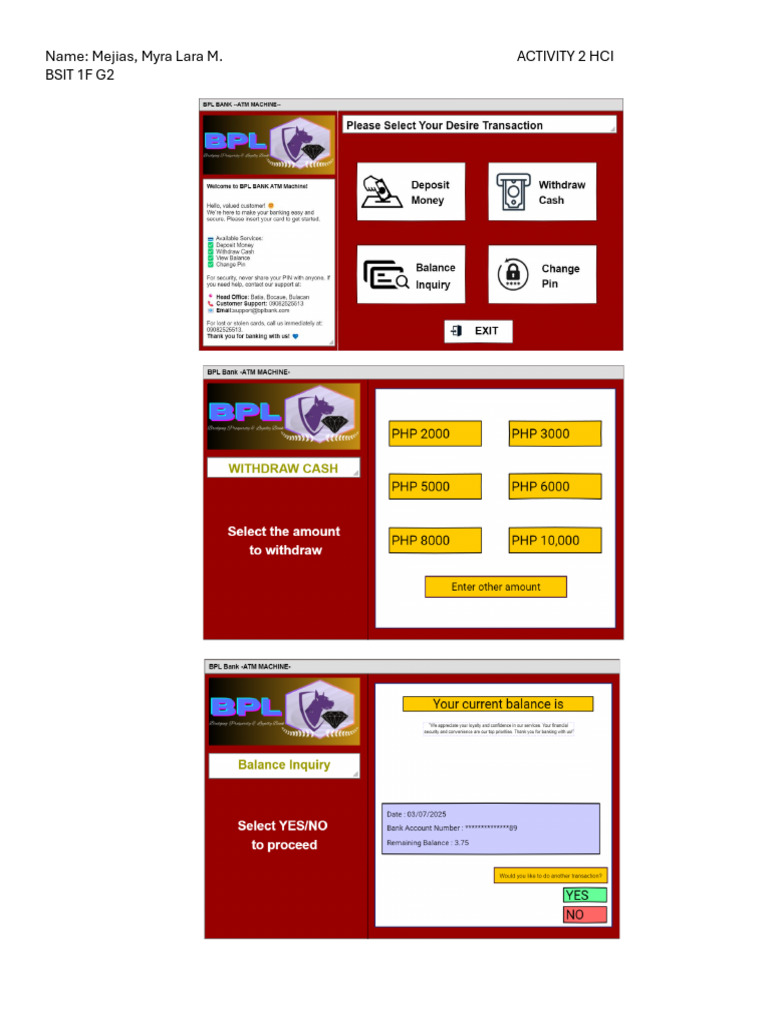 Mejias, Myra Lara M. - ACT 2 - HCI | PDF