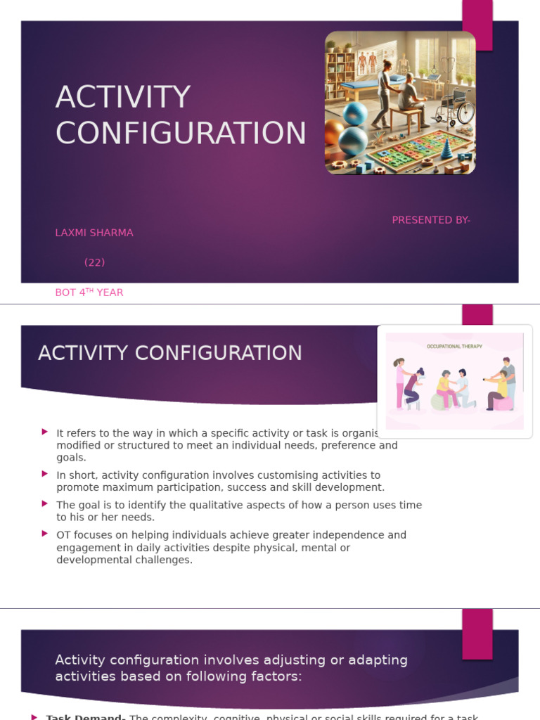Customizing Activity Configuration for OT | PDF | Strength Training ...