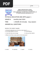 Grade 4 Pe & Arts | PDF