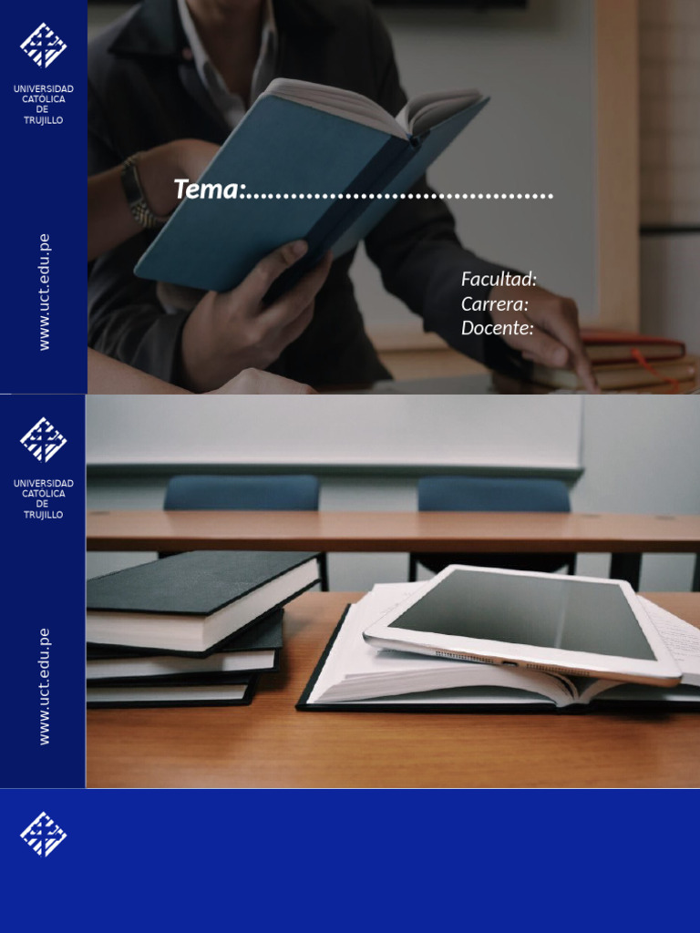 Template PPT UCT | PDF