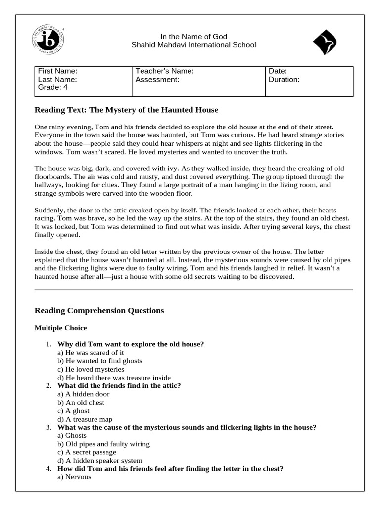 Final Eaxm LA - Worksheet | PDF | Adverb | Sentence (Linguistics)