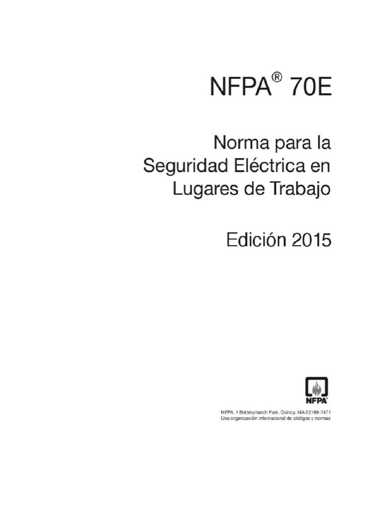 Nfpa 70e | PDF