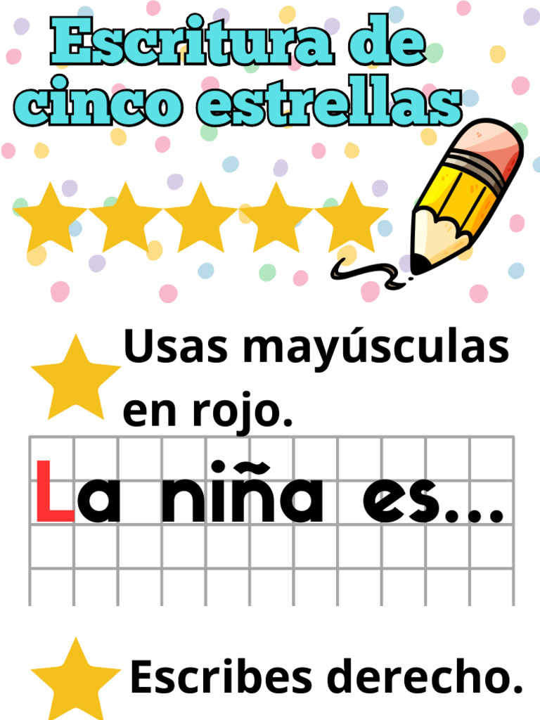 Escritura de Cinco Estrellas | PDF