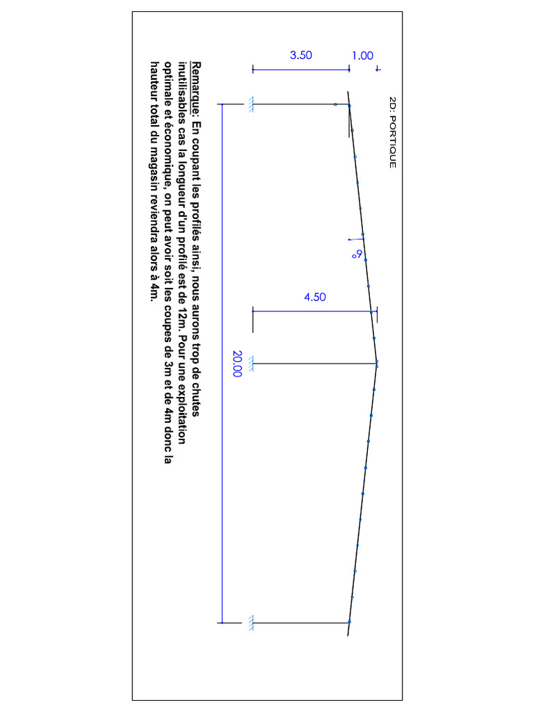 Plan Type Portique A Validé | PDF