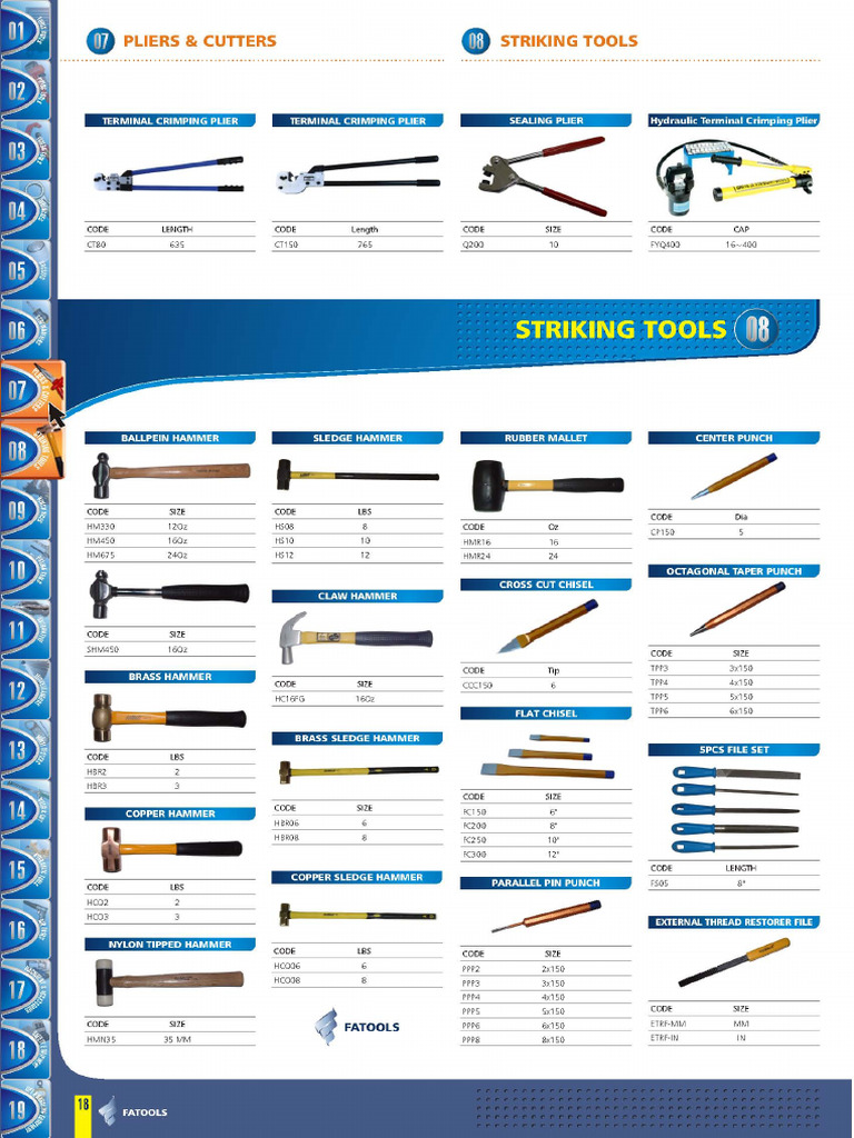 08 Striking - Tools | PDF