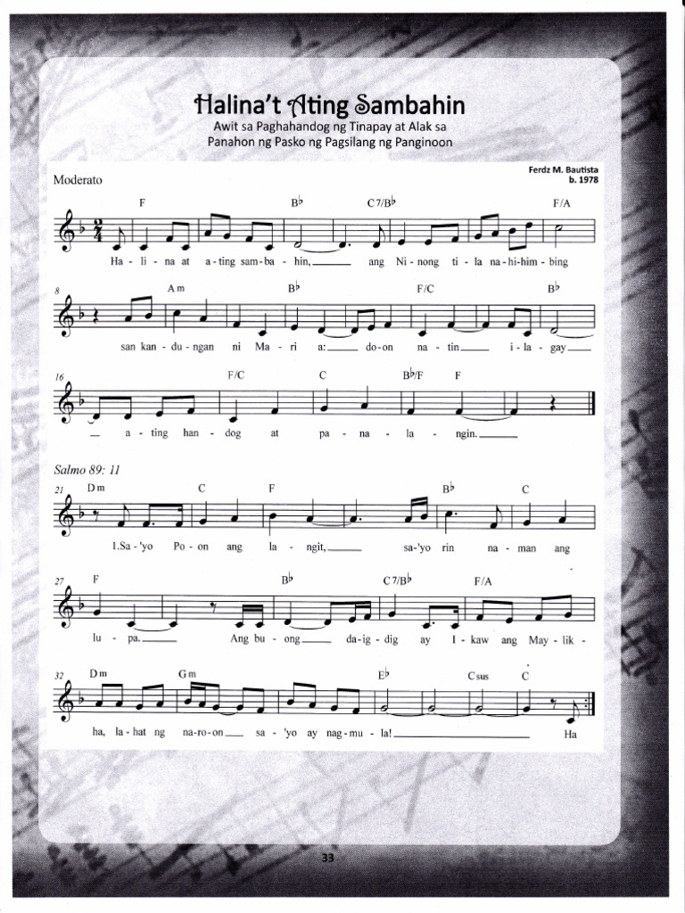 Halina - T Ating Sambahin | PDF