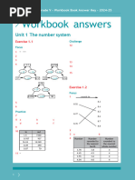 Workbook Answers G5 | PDF | Rectangle | Mathematics