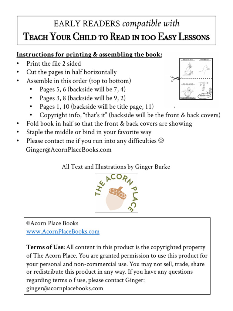 Book 1 Color Printable Meet Duck | PDF