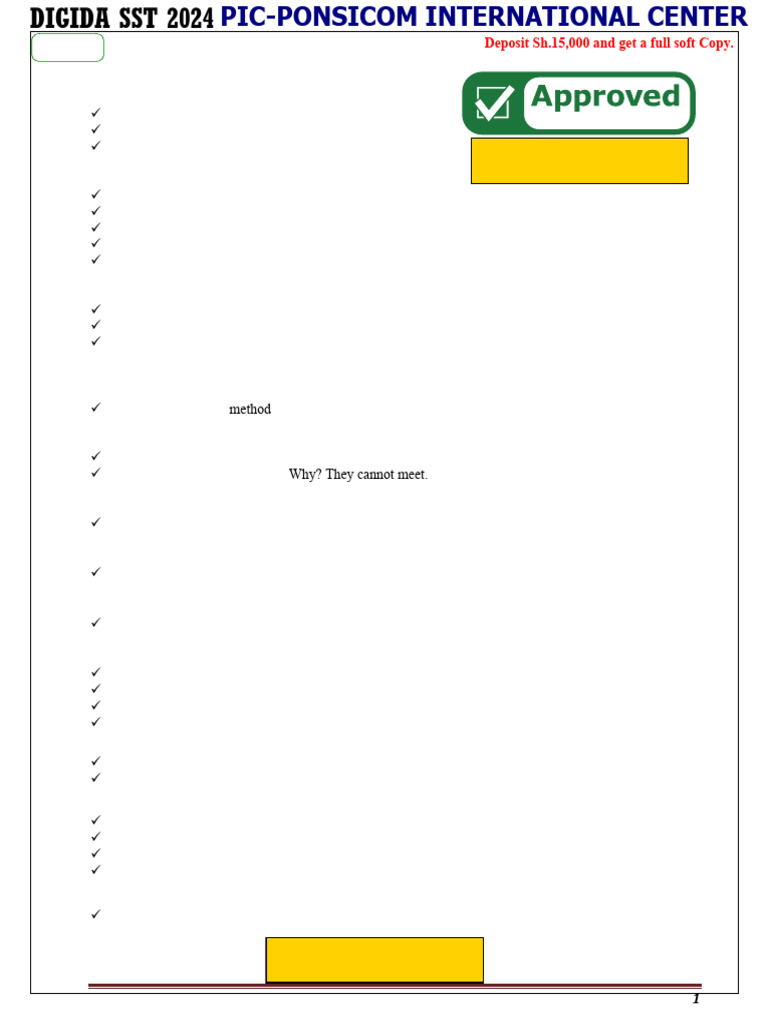SST p7 Full Year 2024 Best Notes - 054246 | PDF | Nile | Volcano