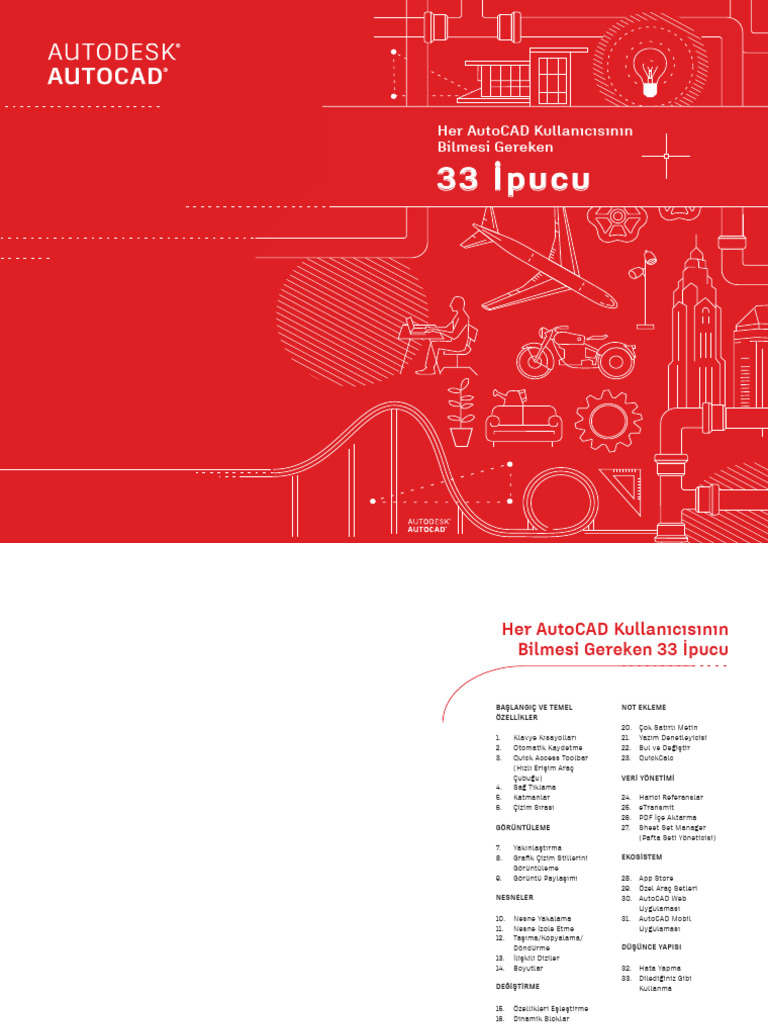 Autocad 2019 Tips and Tricks A4 Landscape Tu | PDF