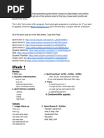 Broad Jump & Long Jump Training Plan | PDF