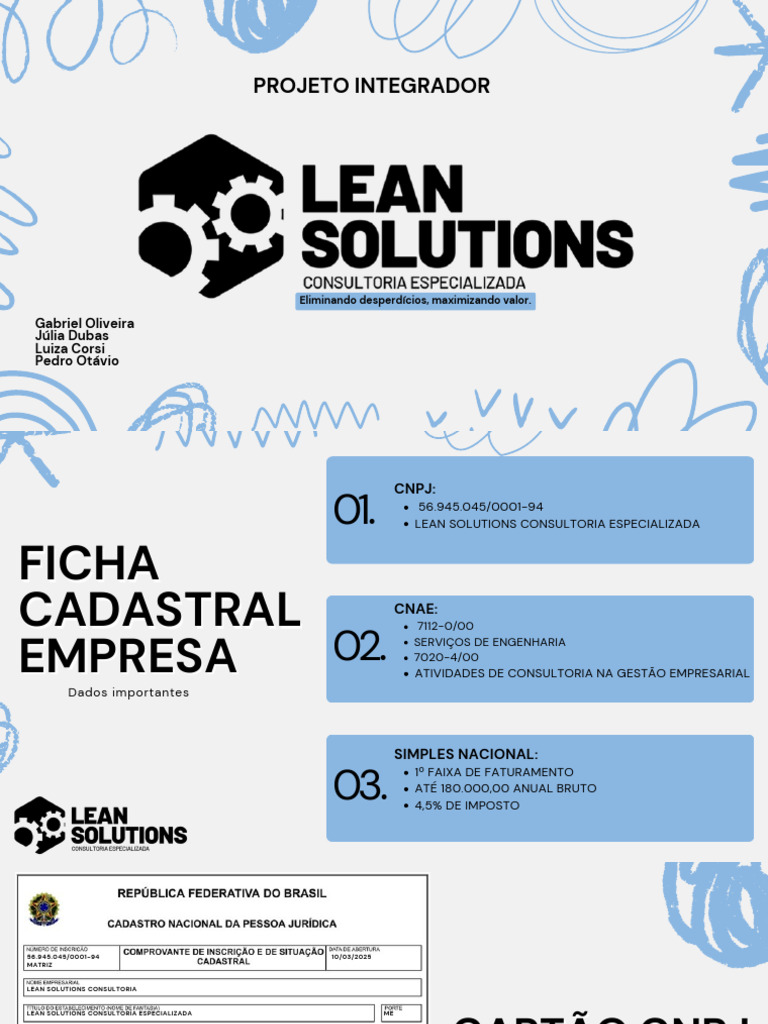 Consultoria Lean: Redução de Desperdícios | PDF | Custo | Produção e ...