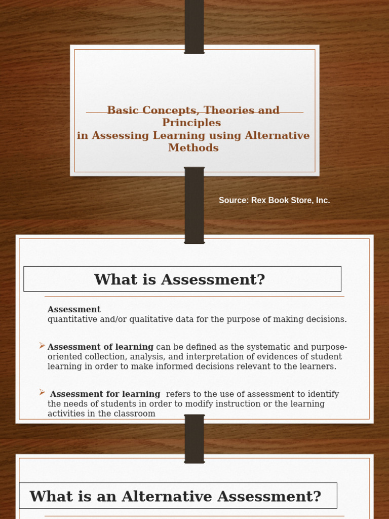 Alternative Assessment Methods Explained | PDF | Educational Assessment ...