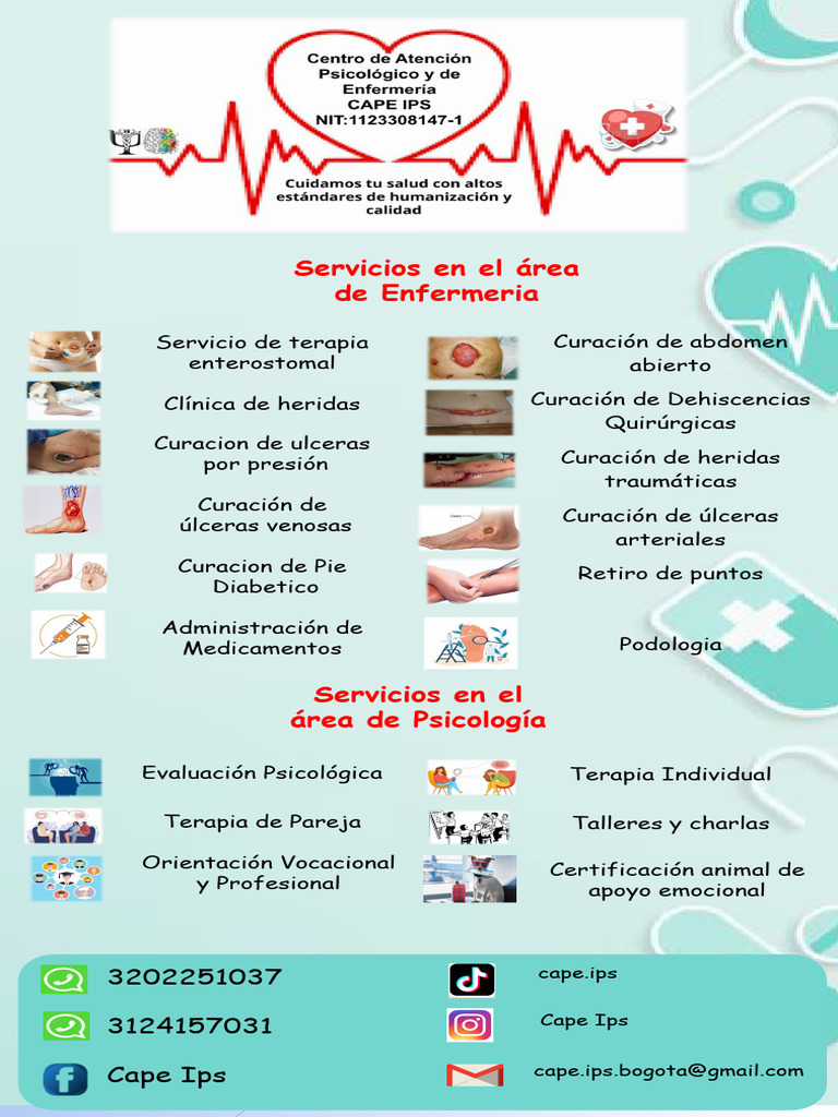 PENDON SERVICIO DE CLINICA DE HERIDAS | PDF