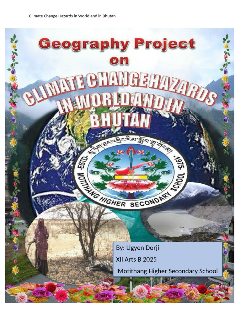 Geography Project (1st Draft) | PDF | Tropical Cyclones | Flood