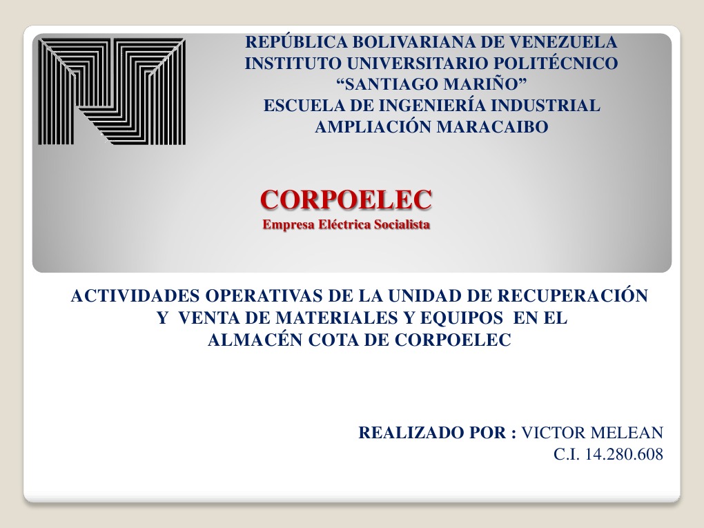 Corpoelec Diapositivas | PDF | Distribución (comercial) | Ingenieria ...