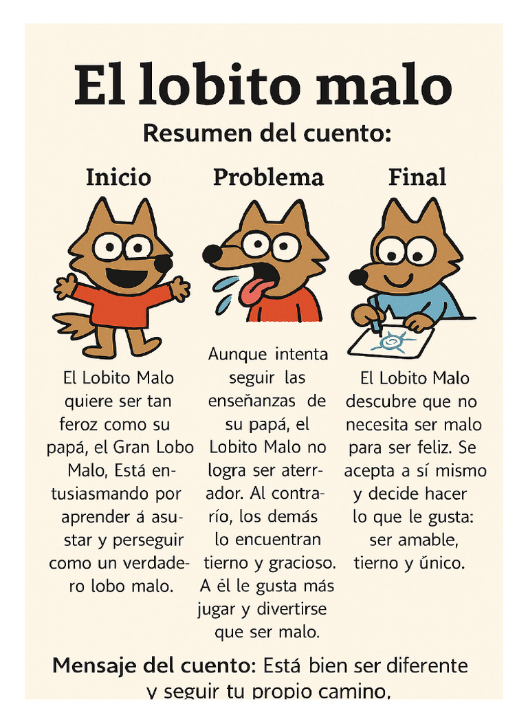 El_Lobito_Malo_Ficha_de_Lectura_ES | PDF