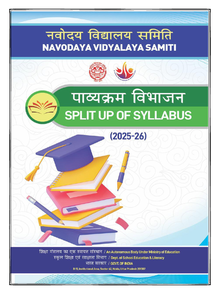 Class IX-XII Splitup 2025-26 - Final | PDF | Storytelling