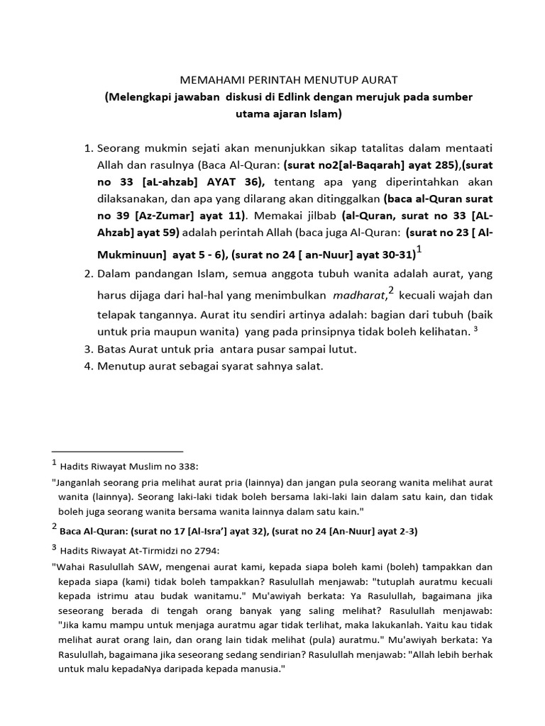 Mengapa_Harus_Menutup-Aurat | PDF