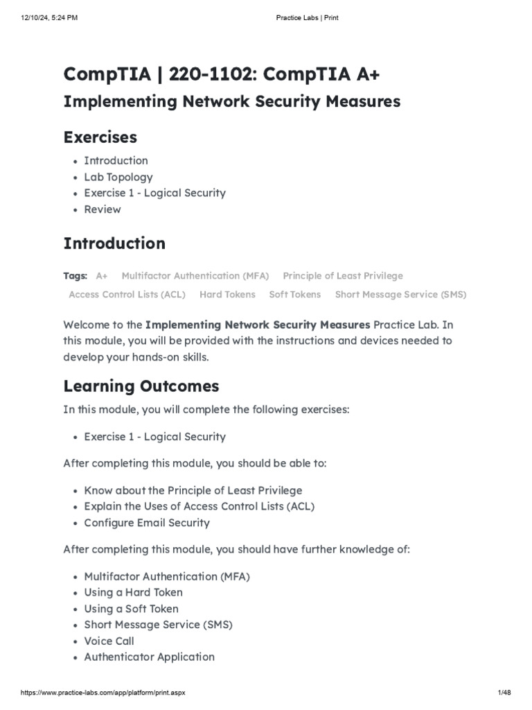 Implementing Network Security Measures | PDF | Group Policy | Secure Communication