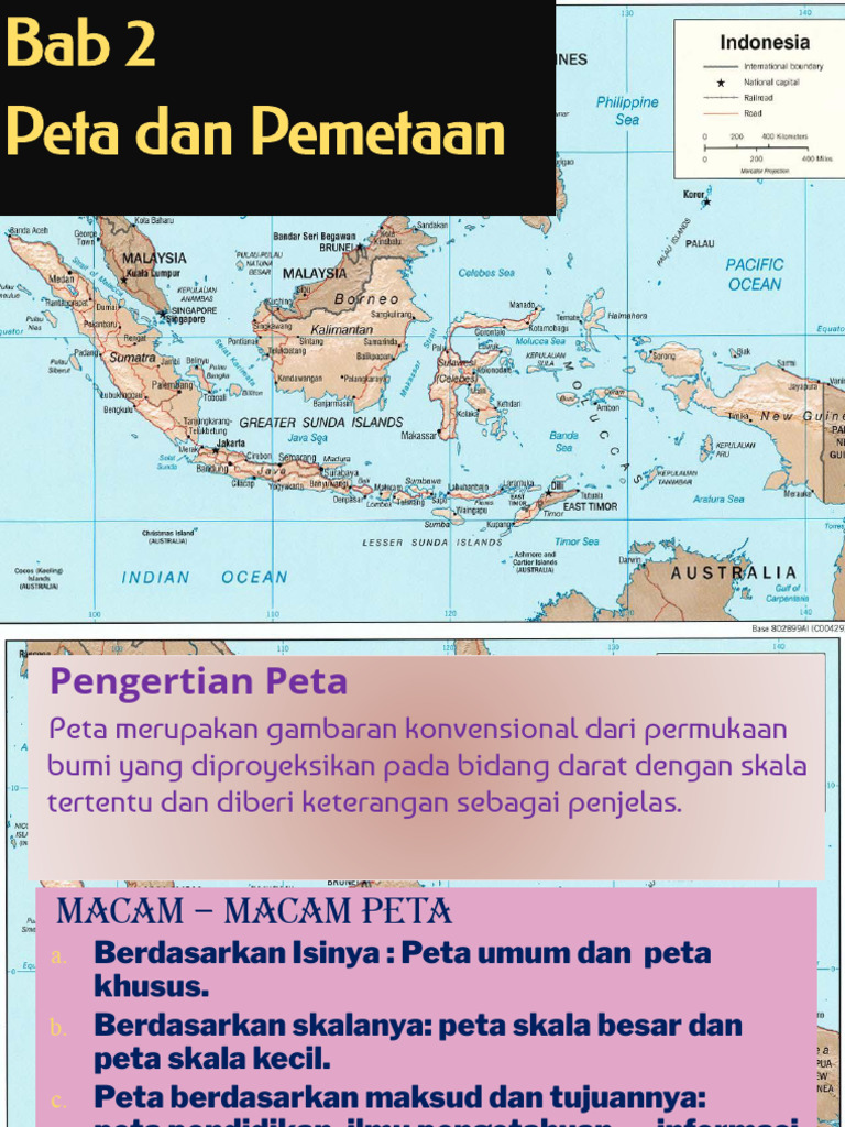 Komponen dan Jenis Peta | PDF
