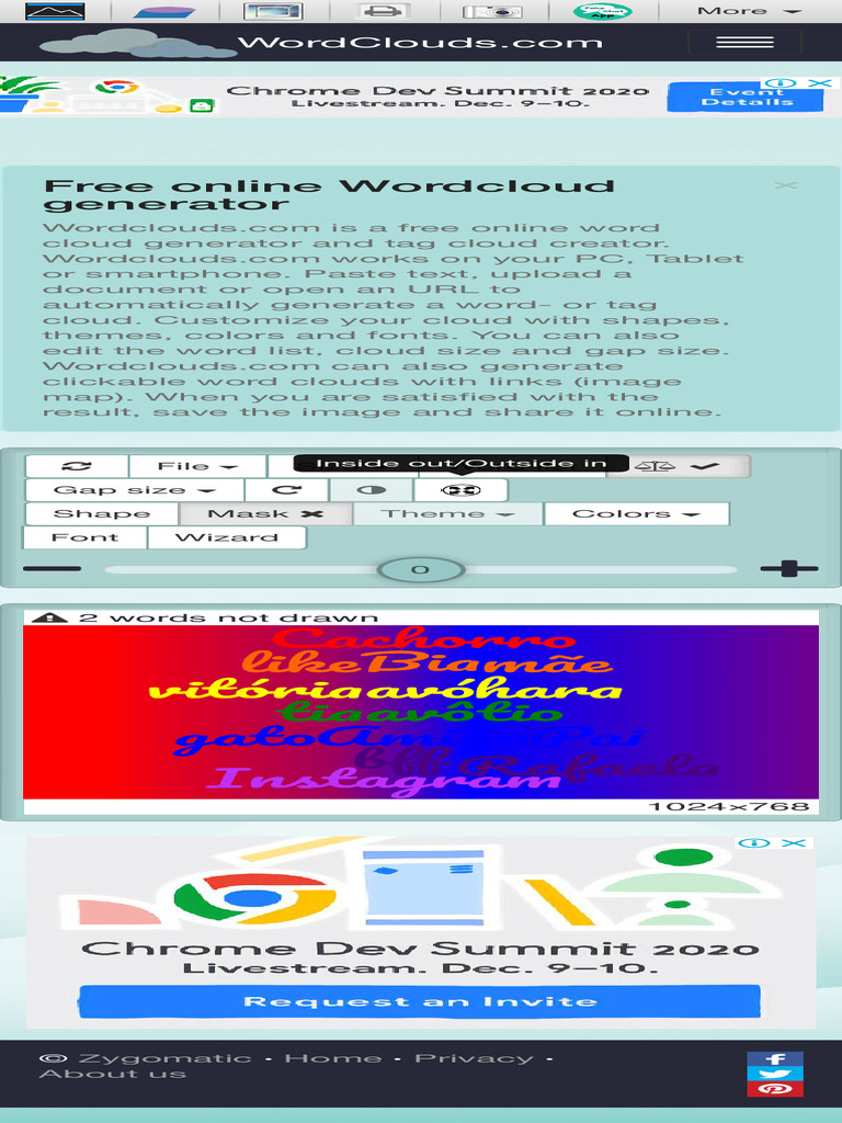 Free Online Word Cloud Generator and Tag Cloud Creator - WordClouds ...