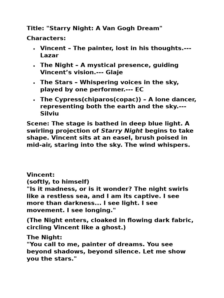 Starry Night | PDF | Paintings