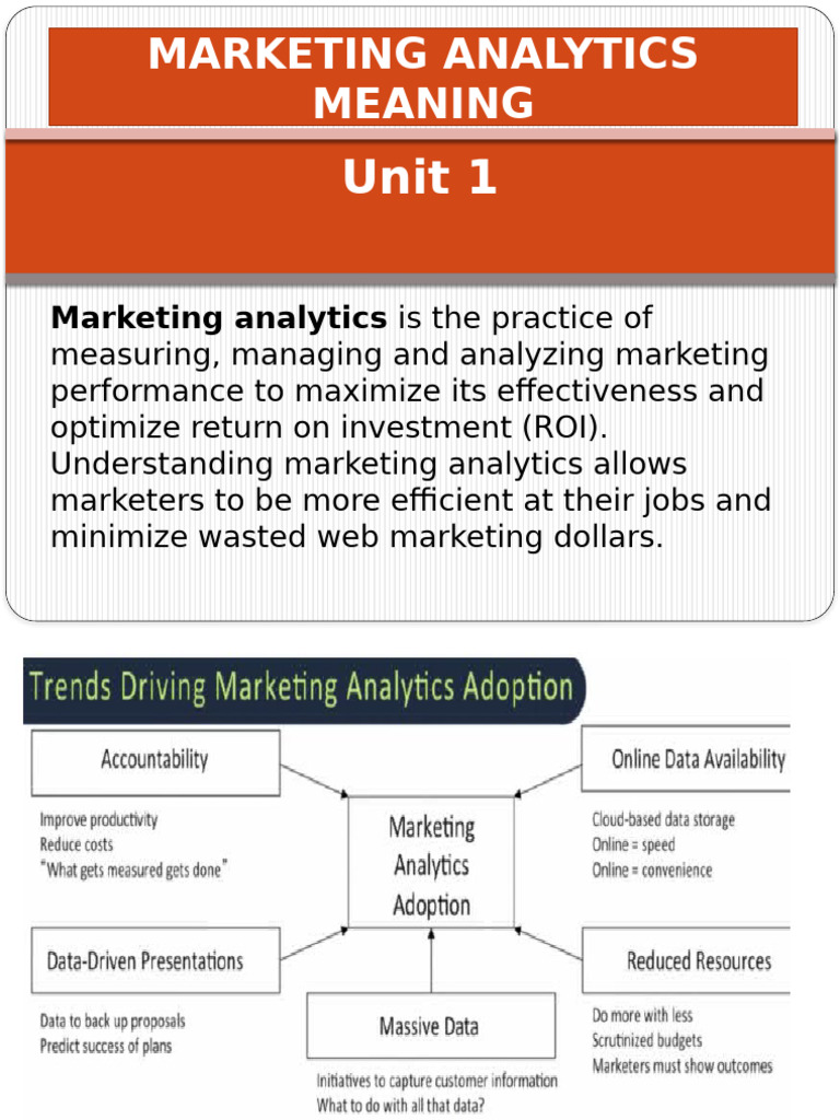 Unit 1 in Marketing Analytics | PDF | Analytics | Economies