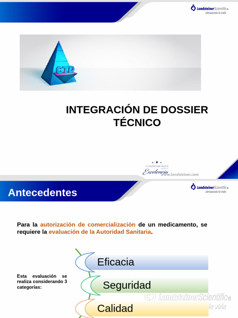 Integración de Dossier Técnico | PDF | Farmacología | Farmacocinética
