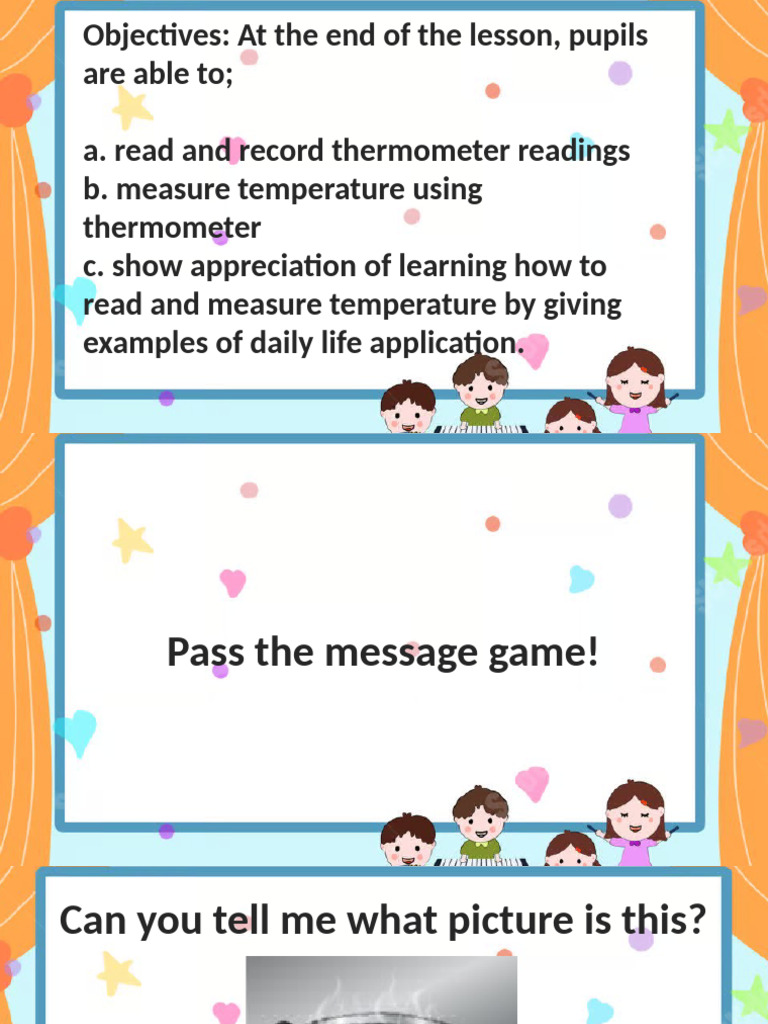 Measuring Temperature with Thermometers | PDF