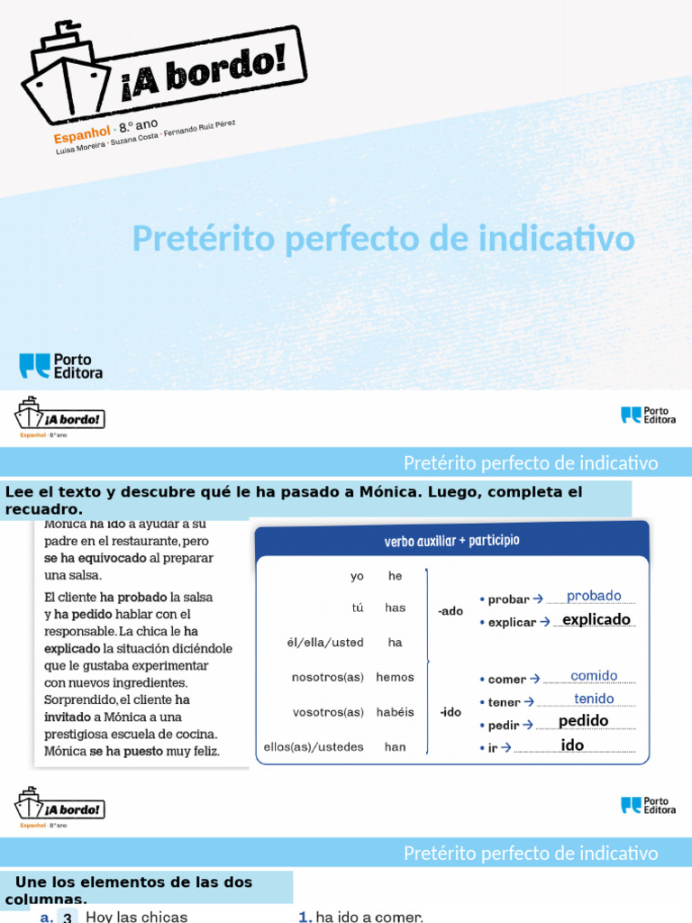Bord8 Preterito Perfecto 6 | PDF