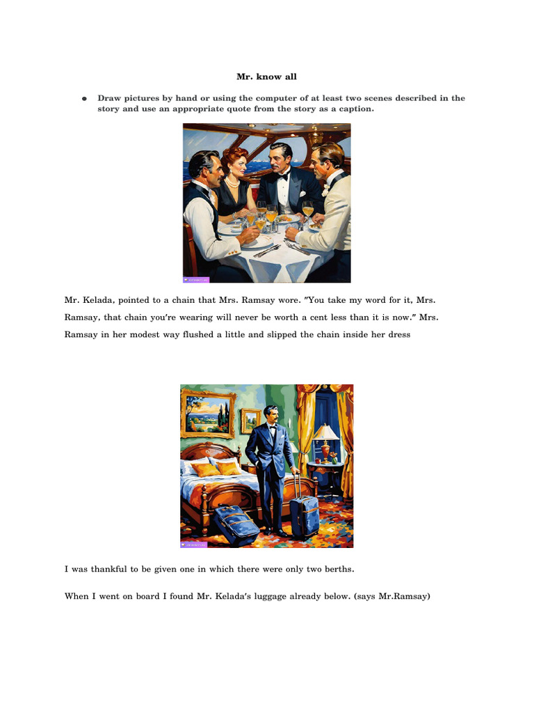 Mr. Know All | PDF