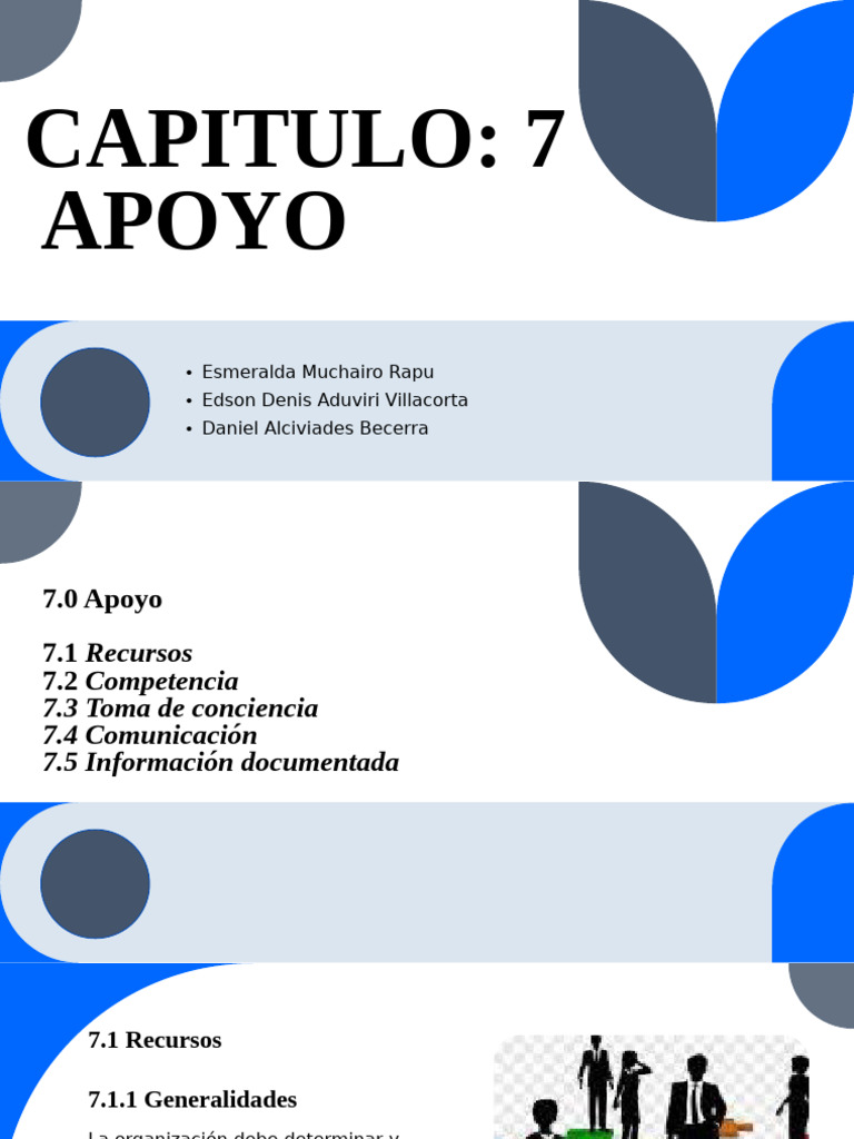 Capítulo 7 Apoyo Pdf Calidad Comercial Gestión De La Calidad