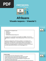 NSC Afrikaans FAL Grade 12 November 2024 P2 and Memo | PDF