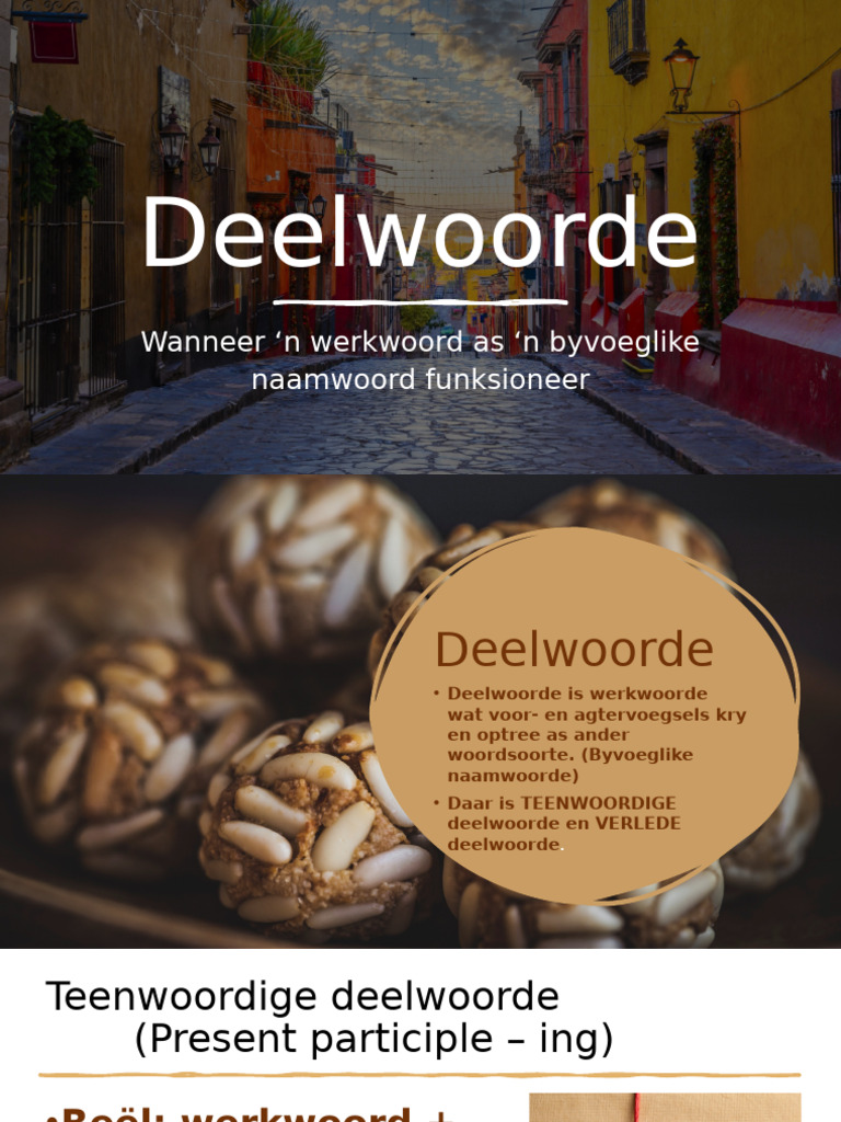 Deelwoorde Madeline Nuwe | PDF