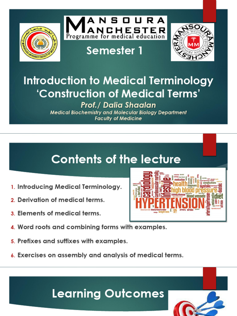 Medical Terminology Basics Explained | PDF | Word | Diseases And Disorders