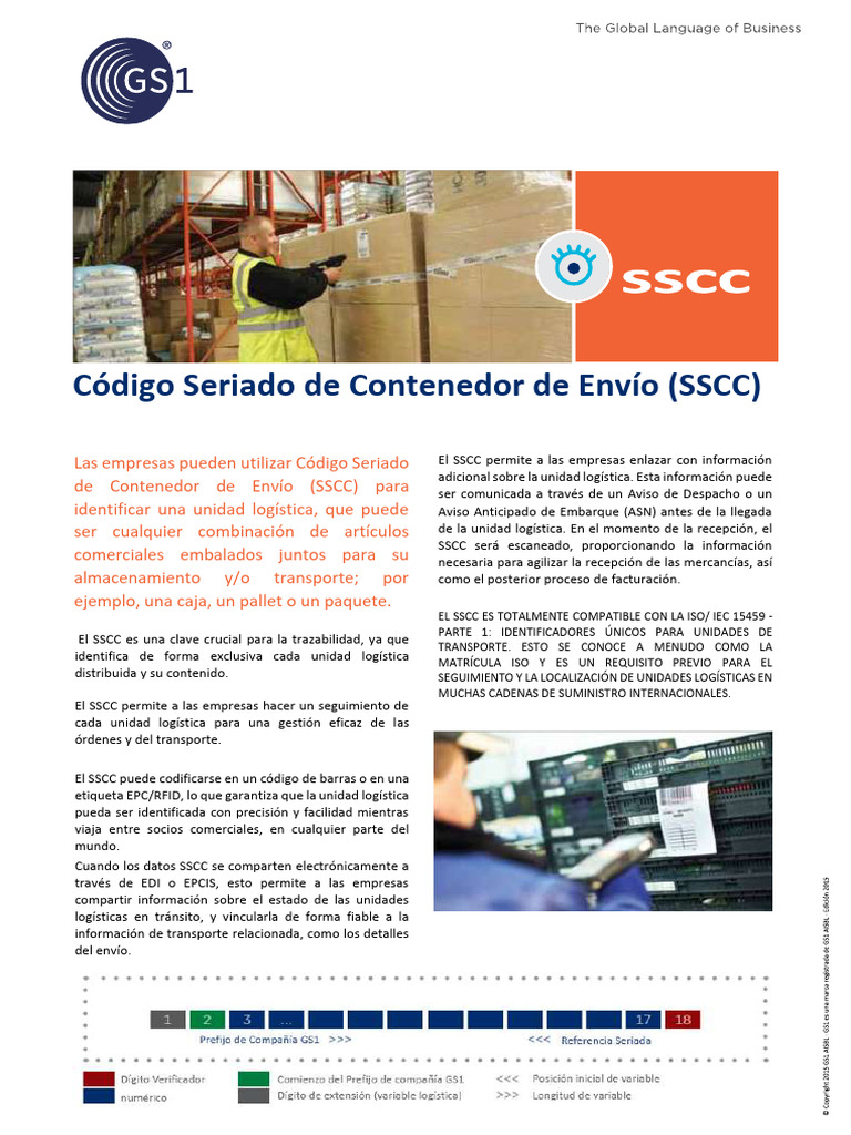 3. GS1_SSCC_Executive_Summary ESP | PDF