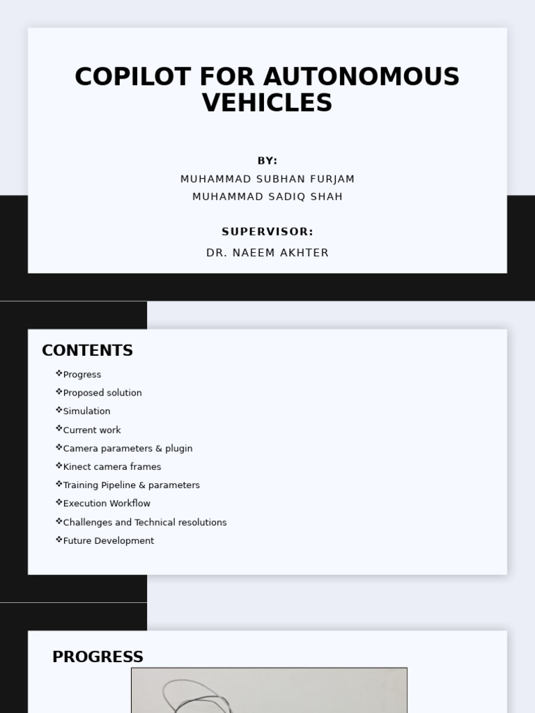 Copilot For Autonomous Vehicles 3 | PDF | Simulation | Camera