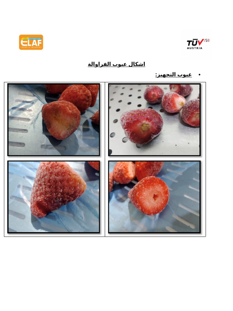 Defects of Strawberry | PDF