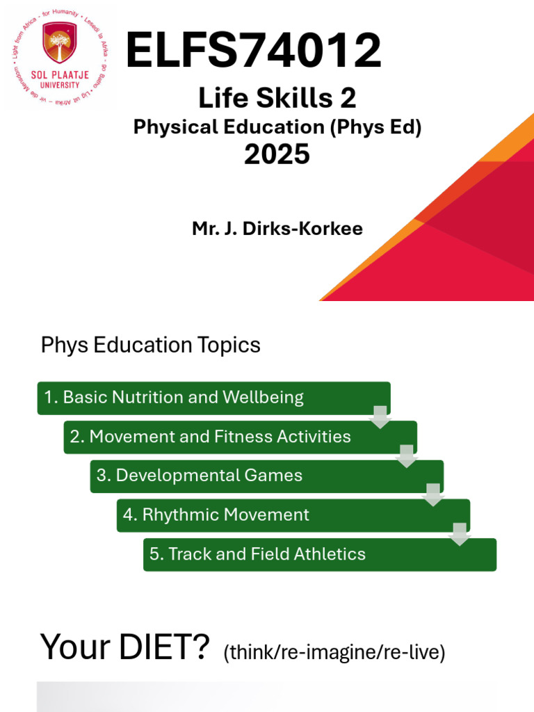 Phys Ed Music Slides | PDF | Food Energy | Foods