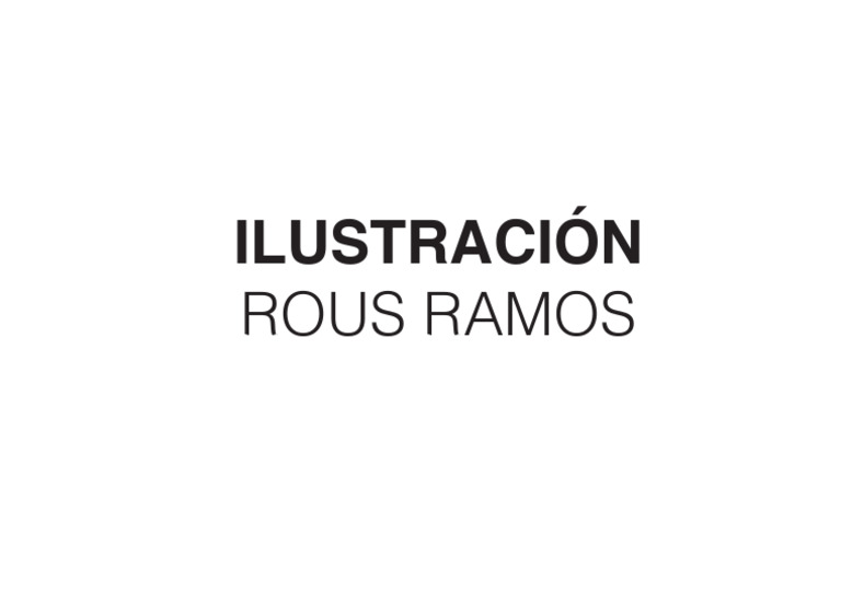 Rous Ramos: Ilustración | PDF