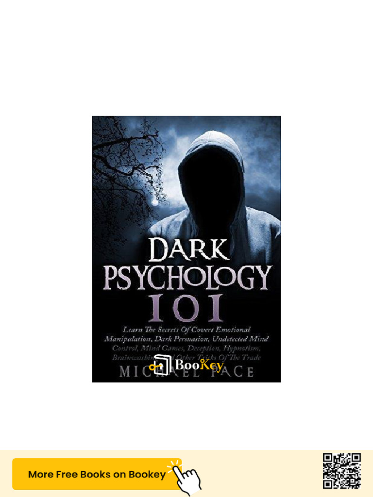 Dark Psychology 101 by Michael Pace | PDF | Dark Triad | Psychology